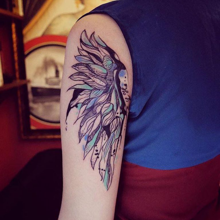 60 Tatuagens de Asas Impressionantes (Melhores fotos!)