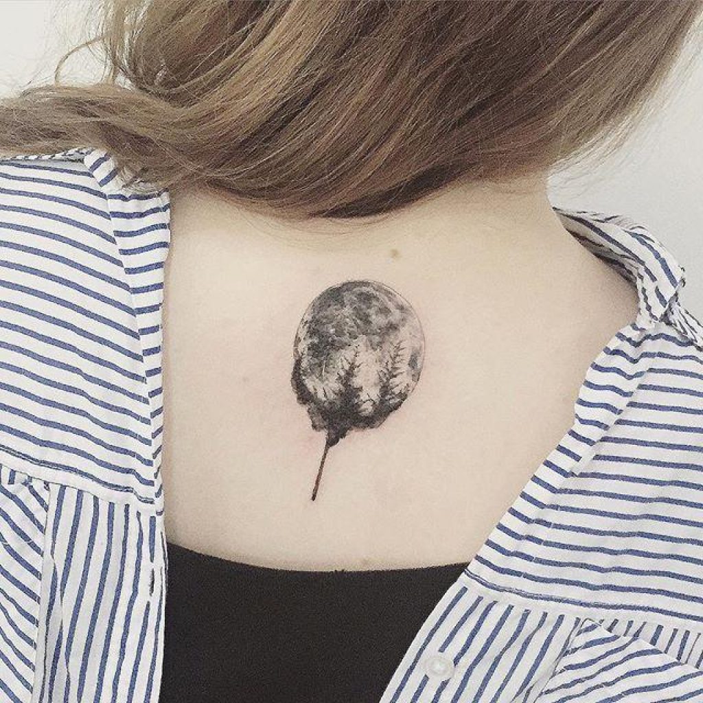 65 Tatuagens de Lua com Fotos e Desenhos Incríveis!