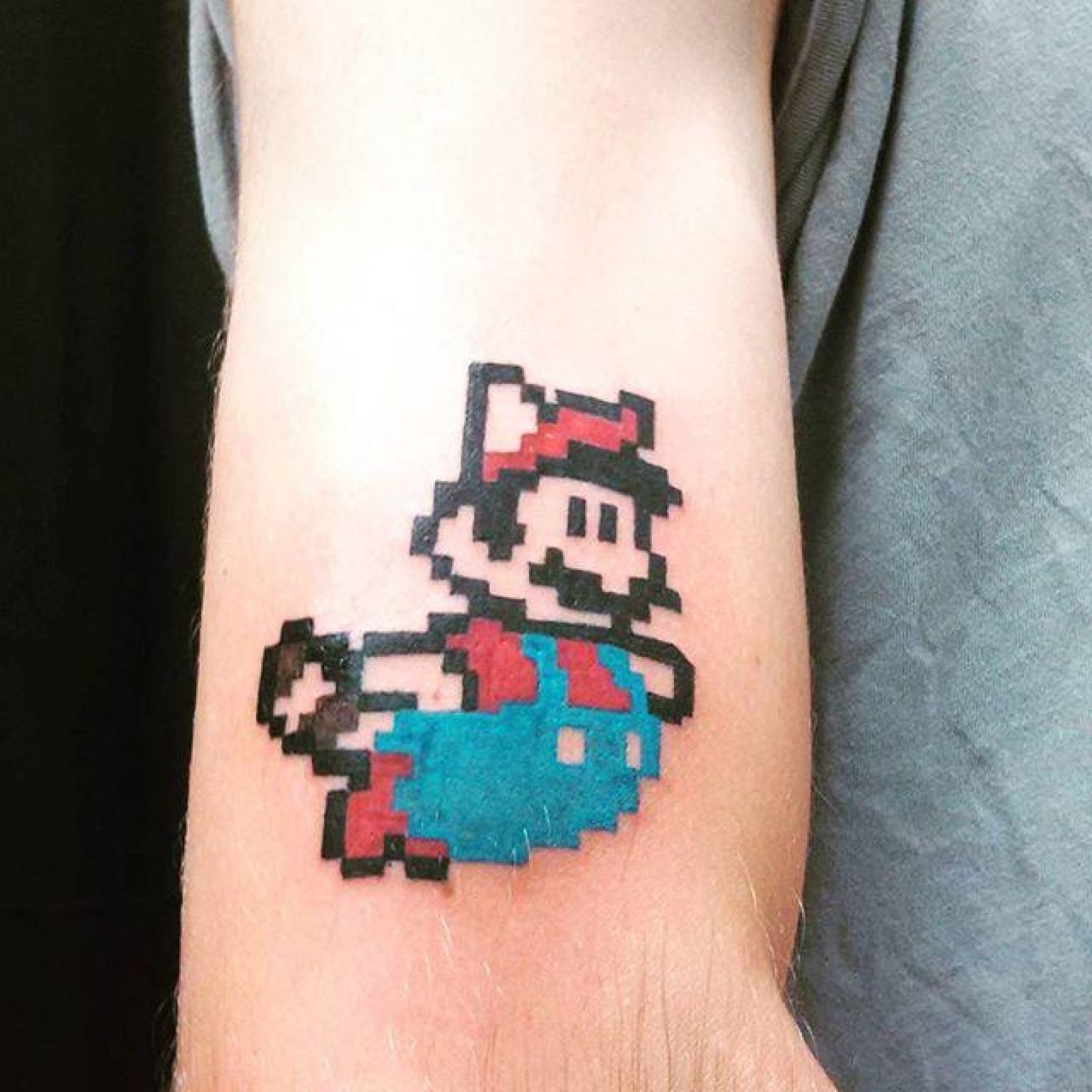 70 Tatuagens do Super Mario Bros Criativas