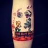 70 Tatuagens do Super Mario Bros Criativas